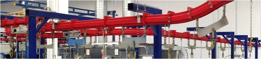 Overhead Monorail Conveyor | کاوان صنعت | Kavan Sanat